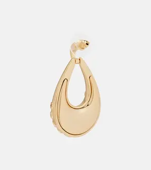 SELF-PORTRAIT Crystal-embellished Hoop Earrings