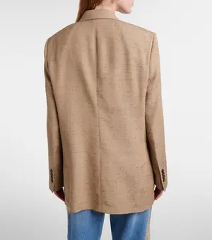Dolce & Gabbana Oversized Double-breasted Blazer - Beige