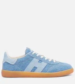 Hogan Low-top Denim Sneakers - Blue