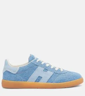 Hogan Low-top Denim Sneakers - Blue