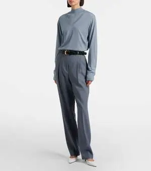 THE ROW Naius Wool Sweater - Blue