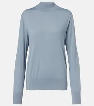 THE ROW Nari Wool Sweater - Blue