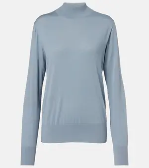 THE ROW Nari Wool Sweater - Blue