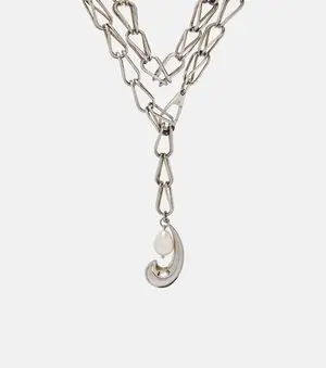Etro Embellished Chain Necklace