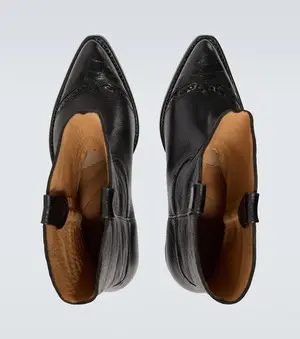Our Legacy Consultant Leather Cowboy Boots