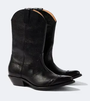Our Legacy Cowboy Boots - Black