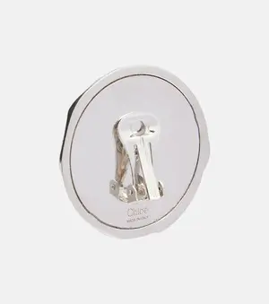 Chloé Clip-on Earrings - Silver