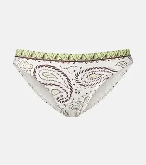 Tory Burch Printed Bikini Bottom - Multicoloured