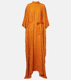 TALLER MARMO Caracciolo Sequined Kaftan