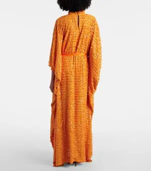 TALLER MARMO Caracciolo Sequined Kaftan