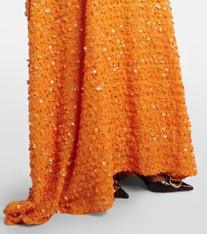 TALLER MARMO Caracciolo Sequined Kaftan