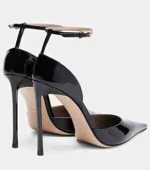 TOM FORD Vertigo Patent Leather Pumps - Black