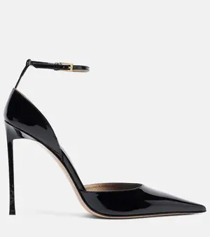 TOM FORD Vertigo Patent Leather Pumps - Black