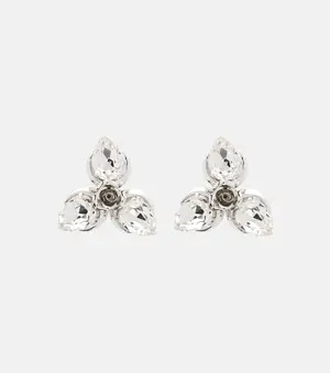 Magda Butrym Crystal-embellished Stud Earrings - Silver