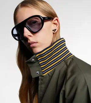Prada Shadowplay Oversized Sunglasses