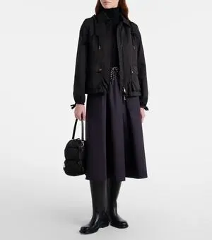 Moncler Adenium Gabardine Jacket - Black