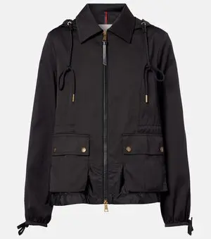 Moncler Adenium Gabardine Jacket - Black