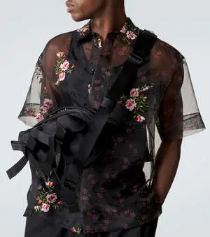 Simone Rocha Bow Embellished Shoulder Bag