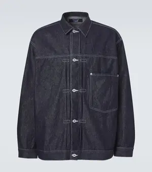 Comme Des Garçons Denim Jacket - Blue