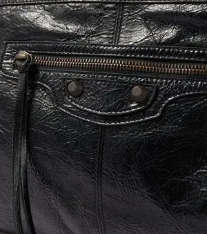 Balenciaga Le City Leather Phone Pouch