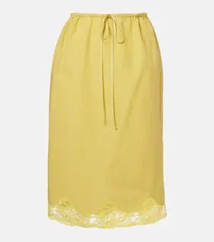 Saint Laurent Drawstring Bottoms For Women