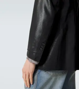 MAISON MARGIELA Double-breasted Virgin Wool Blazer