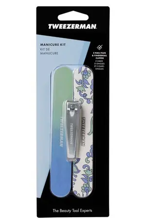 TWEEZERMAN Nail Clipper & Nail File Set