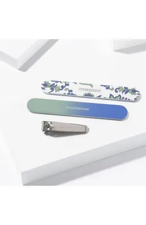 TWEEZERMAN Nail Clipper & Nail File Set