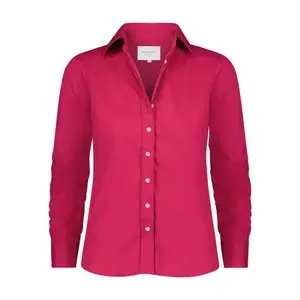 The Shirt By Rochelle Behrens The Icon Fitted Shirt - Fuchsia