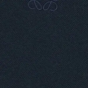 Loewe Cotton-blend Anagram Polo Shirt - Navy