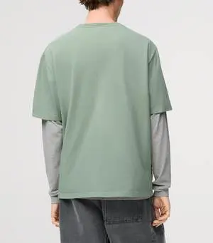 Loewe Cotton-blend Anagram T-shirt - Green