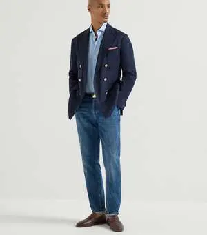 Brunello Cucinelli Straight Lightweight Jeans - Blue