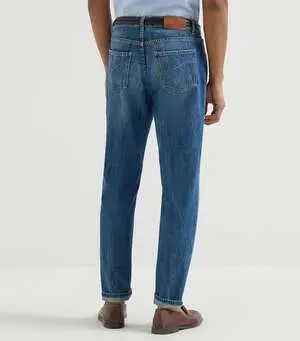 Brunello Cucinelli Straight Lightweight Jeans - Blue