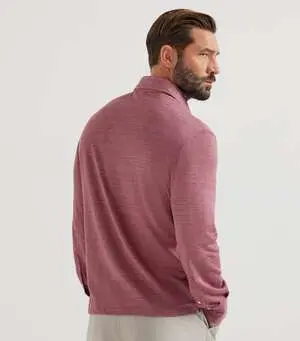 Brunello Cucinelli Linen-cotton Jersey Polo Shirt - Red
