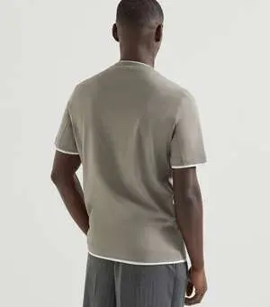Brunello Cucinelli Cotton Faux-layered T-shirt