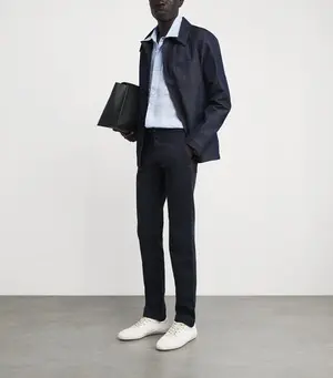 Jacob Cohen Denim Canvas Chore Jacket