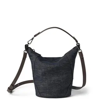 Brunello Cucinelli Gold Tone Bucket Bags For Women