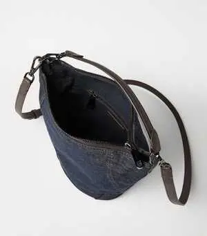 Brunello Cucinelli Small Denim-effect Bucket Bag