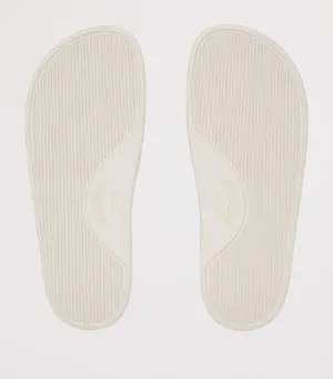Burberry Logo Slides - Beige