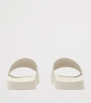 Burberry Logo Slides - Beige