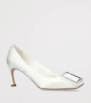 ROGER VIVIER Satin Trompette Pumps