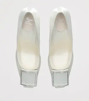 ROGER VIVIER Satin Trompette Pumps