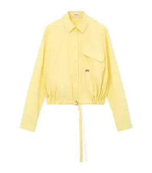 Loewe Drawstring-hem Shirt