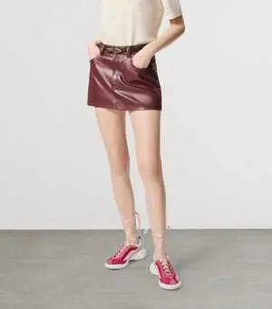 CHRISTIAN LOUBOUTIN Mara Lace-up Sneakers - Pink