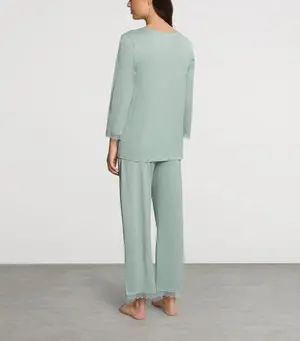 Hanro Cotton Long Inaya Pyjama Set