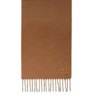 Max Mara Camel Wool Scarf - Beige