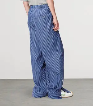 Loewe Cotton-blend Stripe Trousers