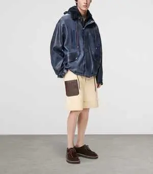 Loewe Cotton Turn-up Shorts