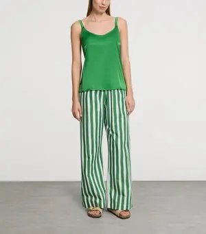 Hanro X Charlotte Adam Silk-blend Camisole