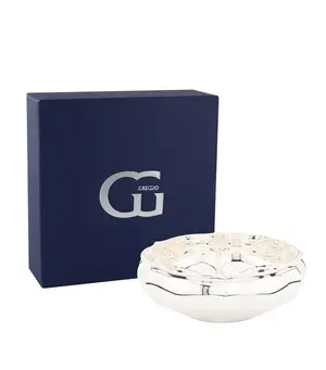 GREGGIO Plated Georgian Centrepiece Bowl - Silver